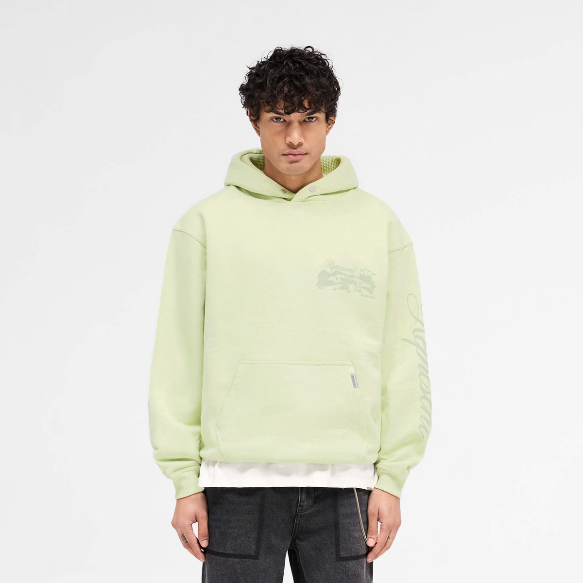 Raceway Hoodie - Matcha | REPRESENT