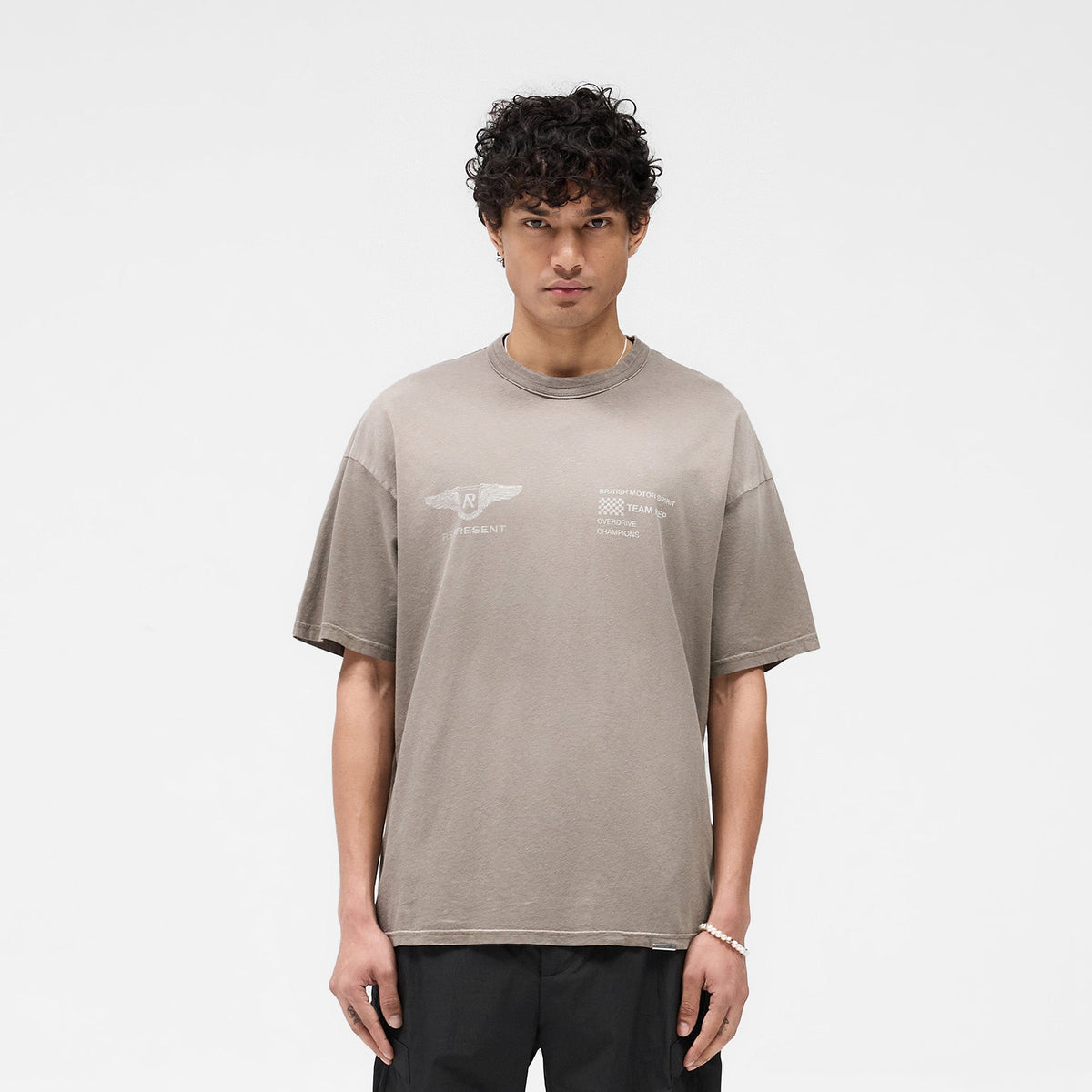 Team Rep T-Shirt - Dark Taupe | REPRESENT