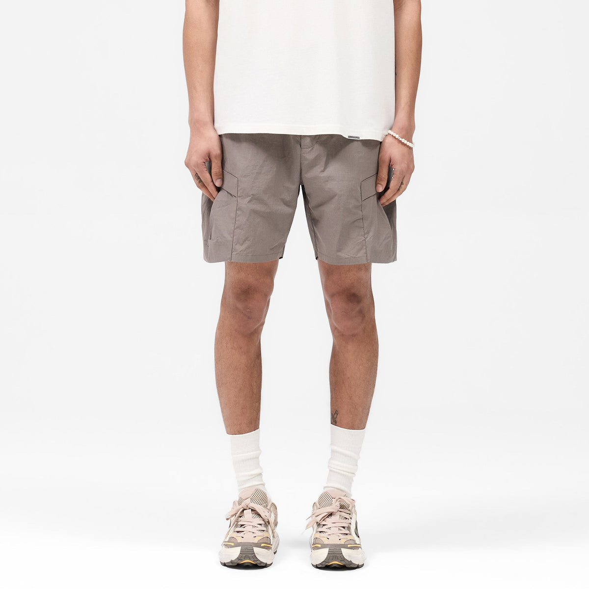 Tech Cargo Short - Mid Grey | REPRESENT