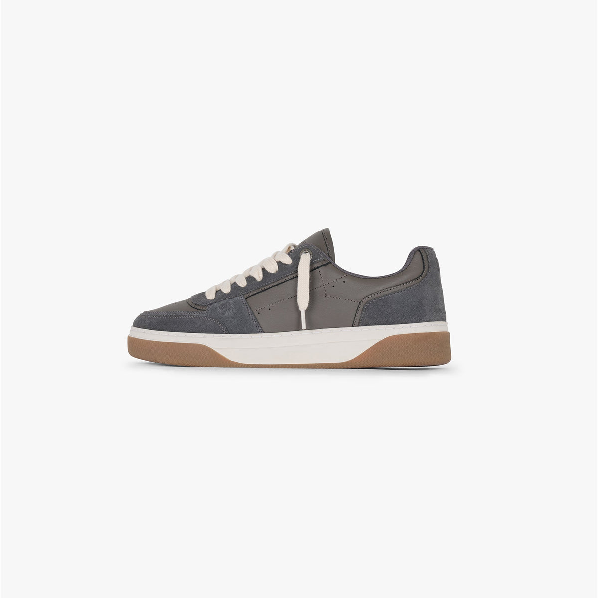 Initial Sneaker - Suede - Dark Taupe | REPRESENT