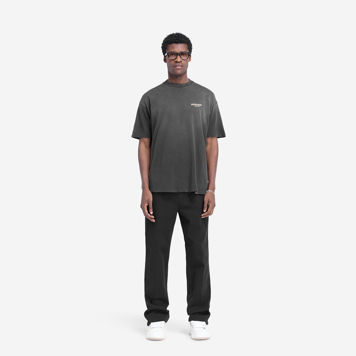 Aged Black T-Shirt | Owners’ Club | REPRESENT