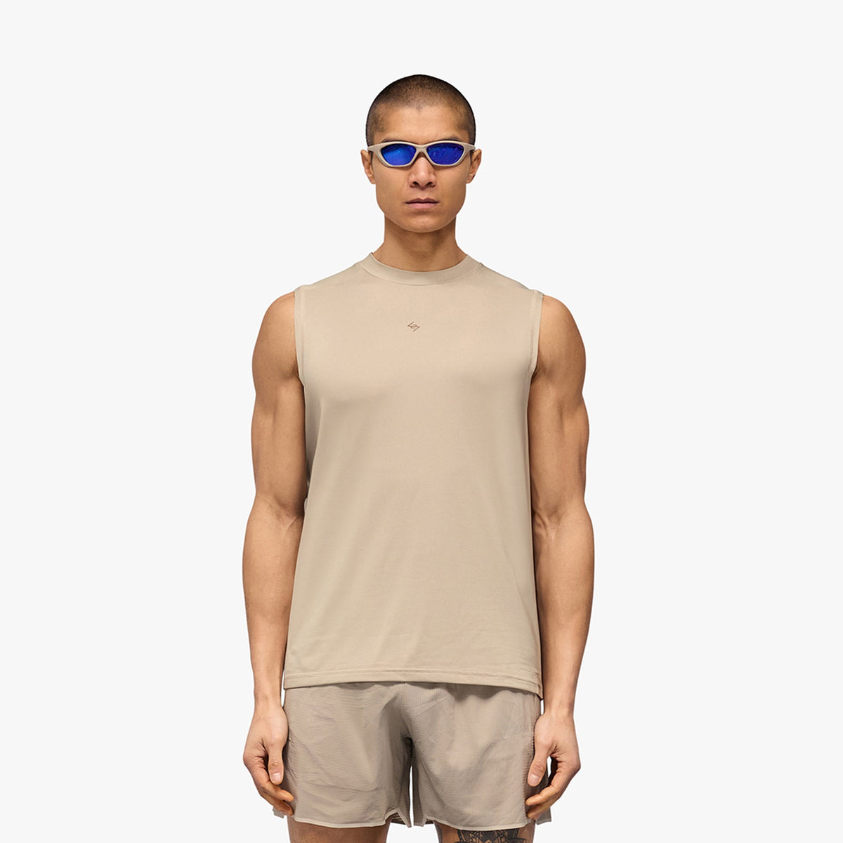 Pebble 247 Contour Run Tank | 247 Running Tank | REPRESENT