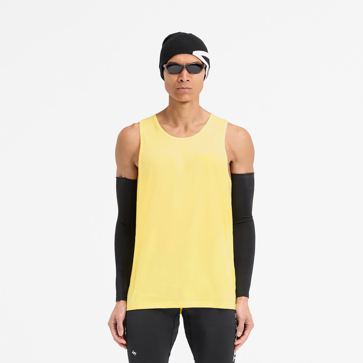 Team 247 Run Vest - Lemon | REPRESENT