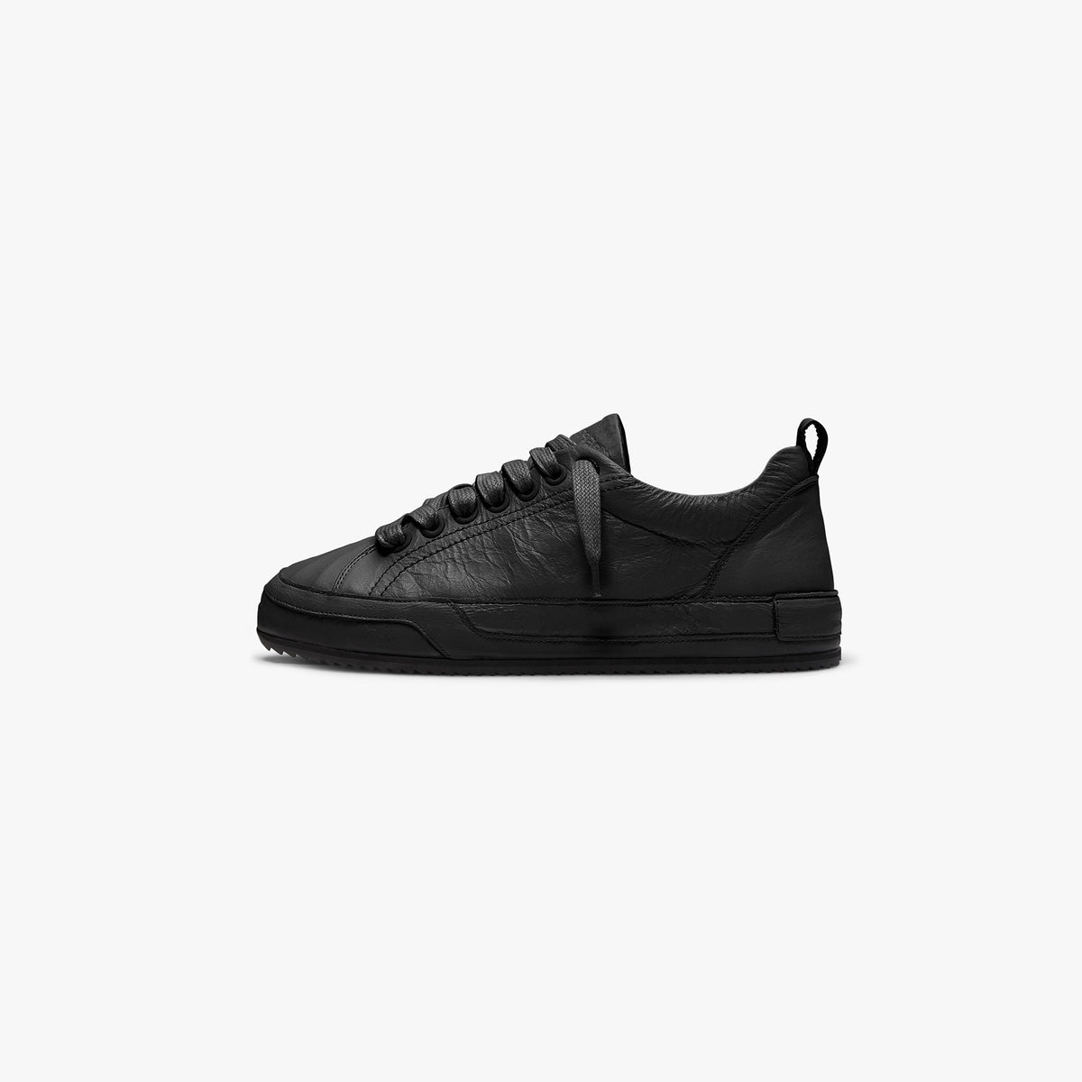 Jet Black Alpha Wrap Low Top | Mens Footwear | REPRESENT