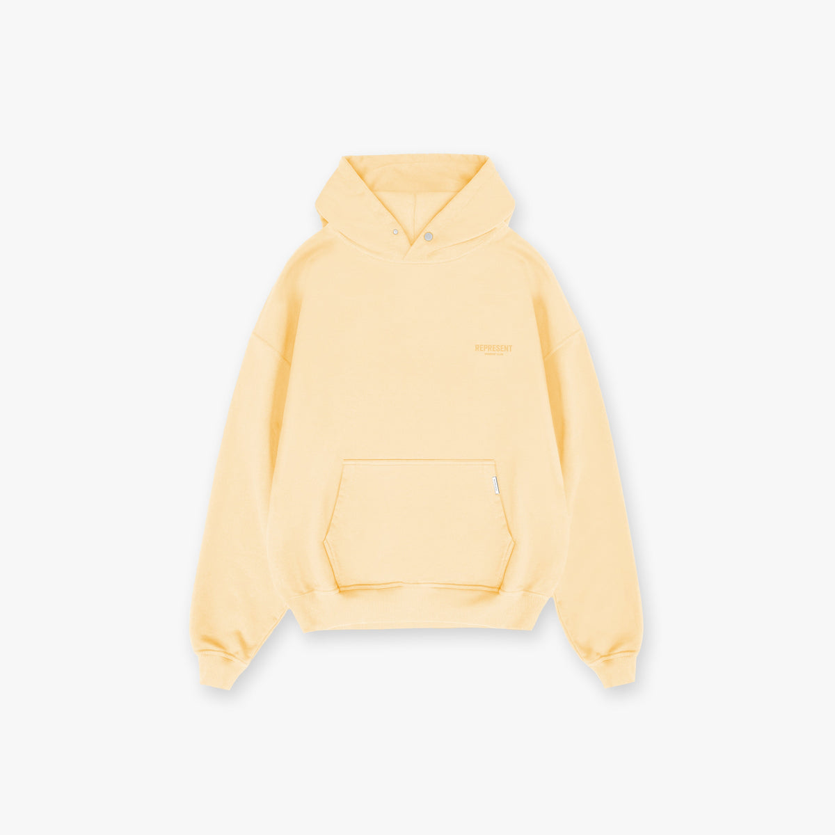 Represent Owners Club Hoodie - Pastel Yellow | REPRESENT