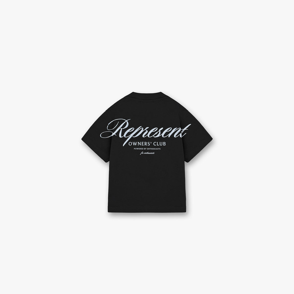 Represent Mini Owners Club Script T-Shirt | Jet Black | REPRESENT