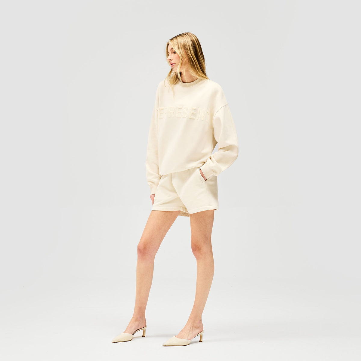 Owners Club Sweater - Oat Milk | REPRESENT