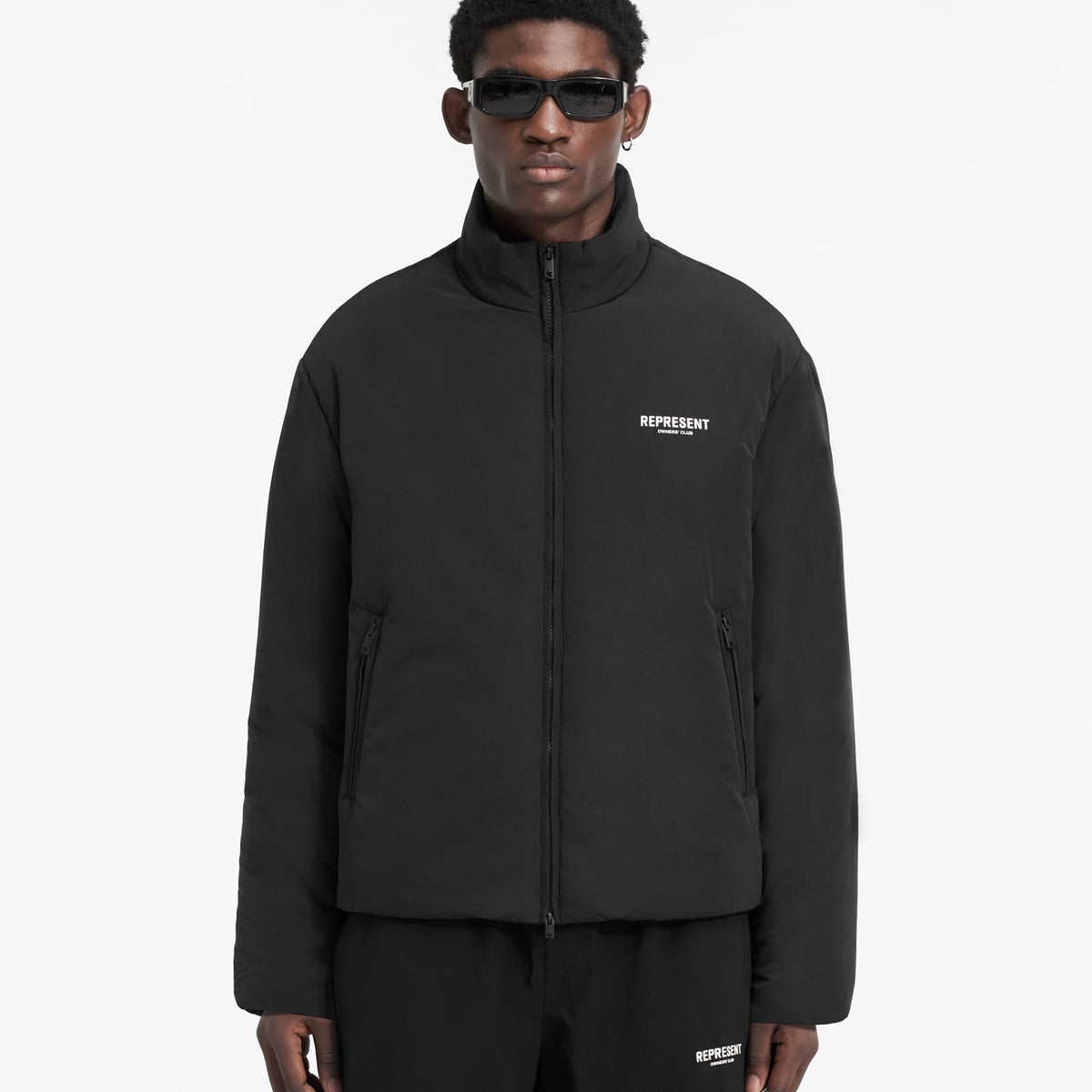 Represent Owners Club Wadded Jacket | Black | REPRESENT