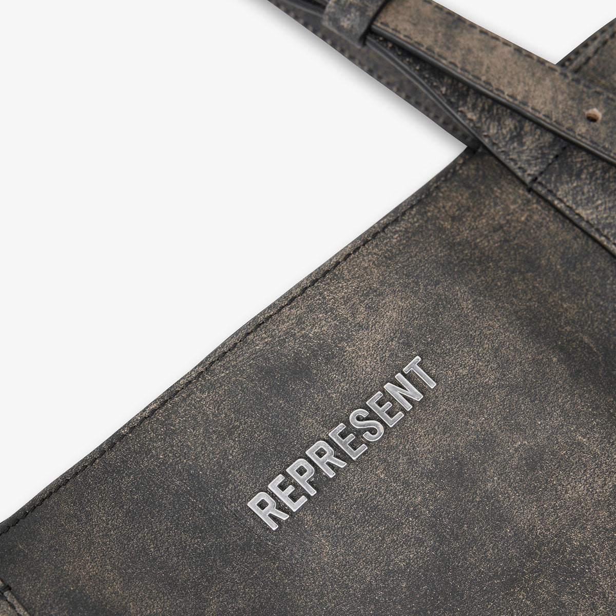 Distressed Leather Tote Bag | REPRESENT