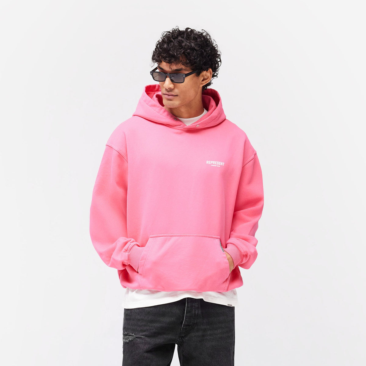 Represent Owners Club Hoodie - Bubblegum Pink | REPRESENT