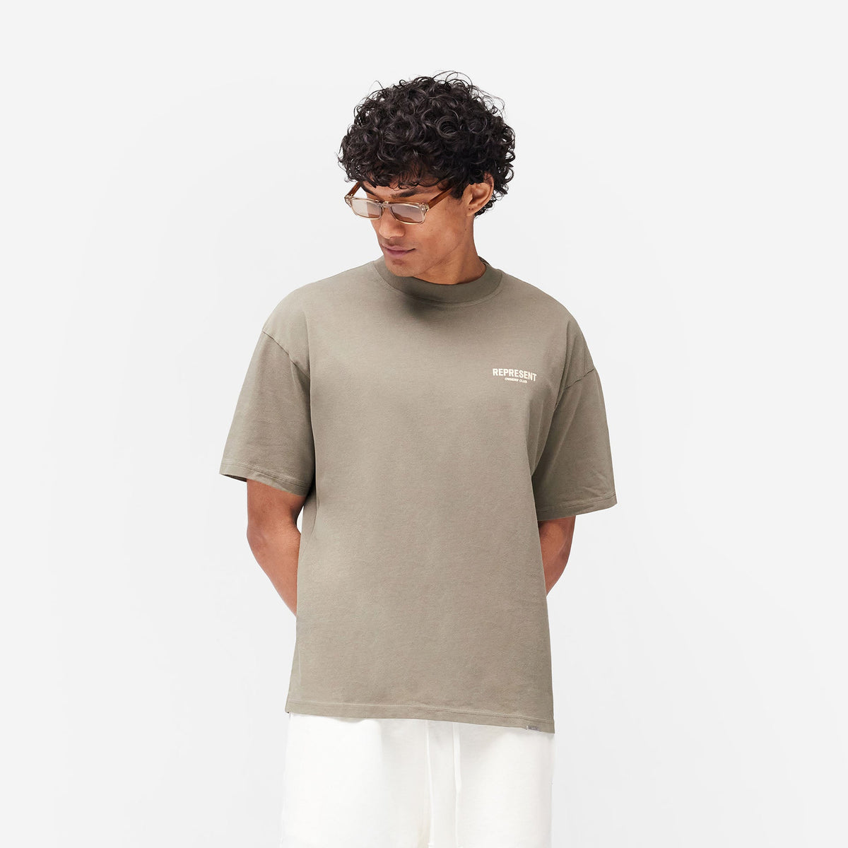 Represent Owners Club T-Shirt - Olive | REPRESENT