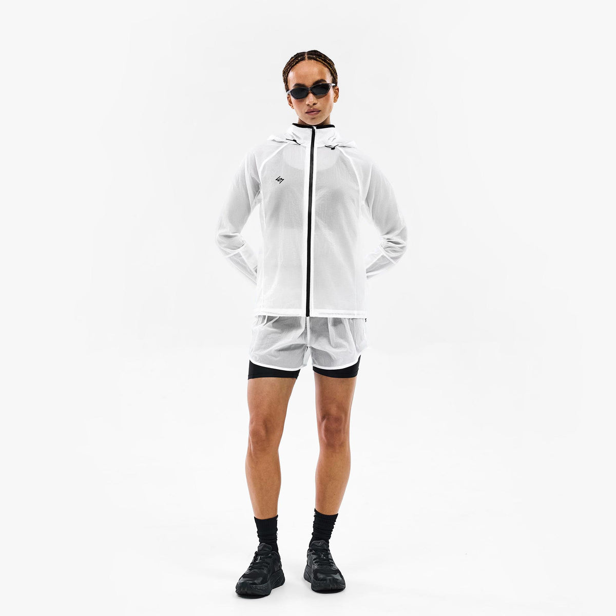 247 Fly Running Jacket - White | REPRESENT