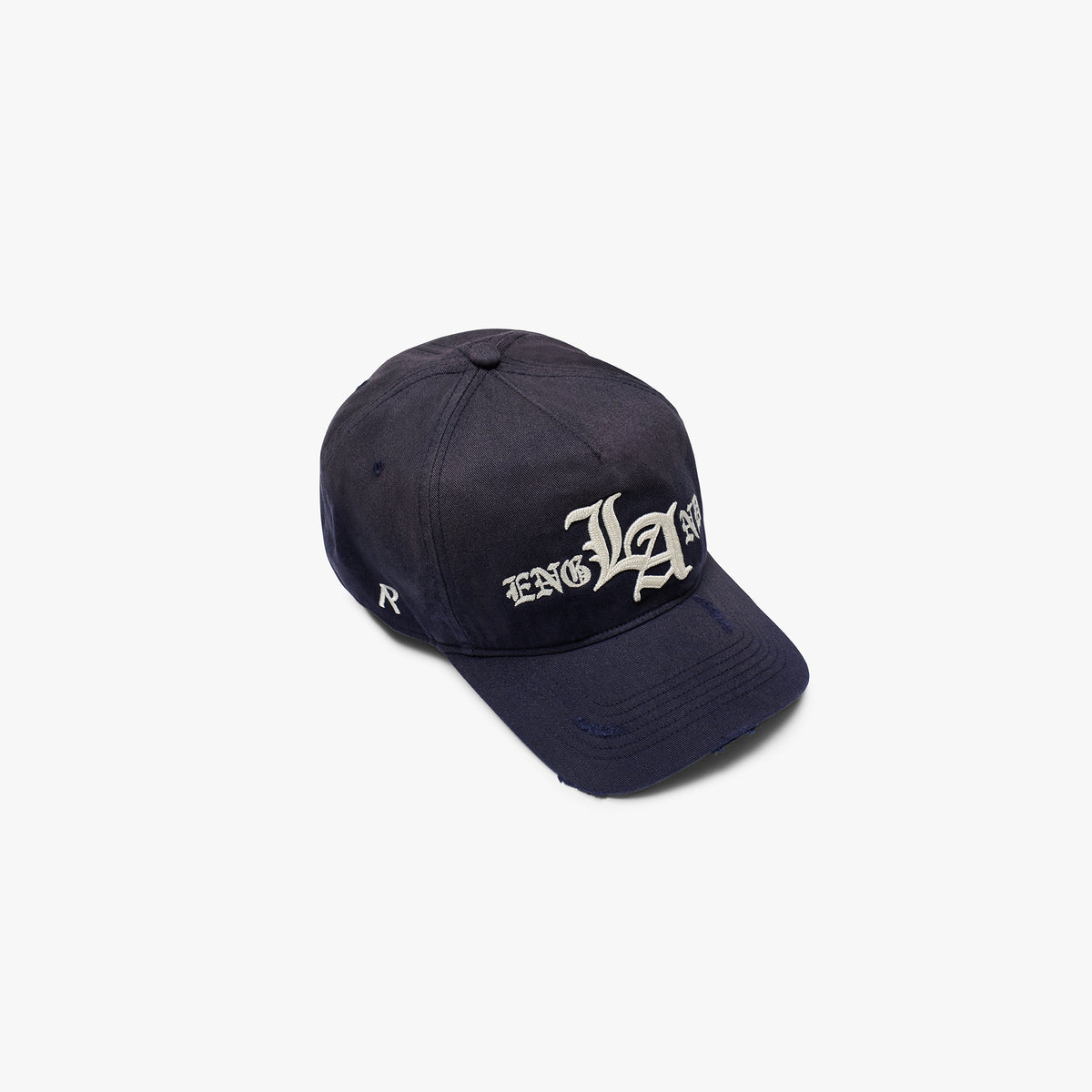 Represent X 47 EngLAnd Old English Cap | Washed Navy | REPRESENT