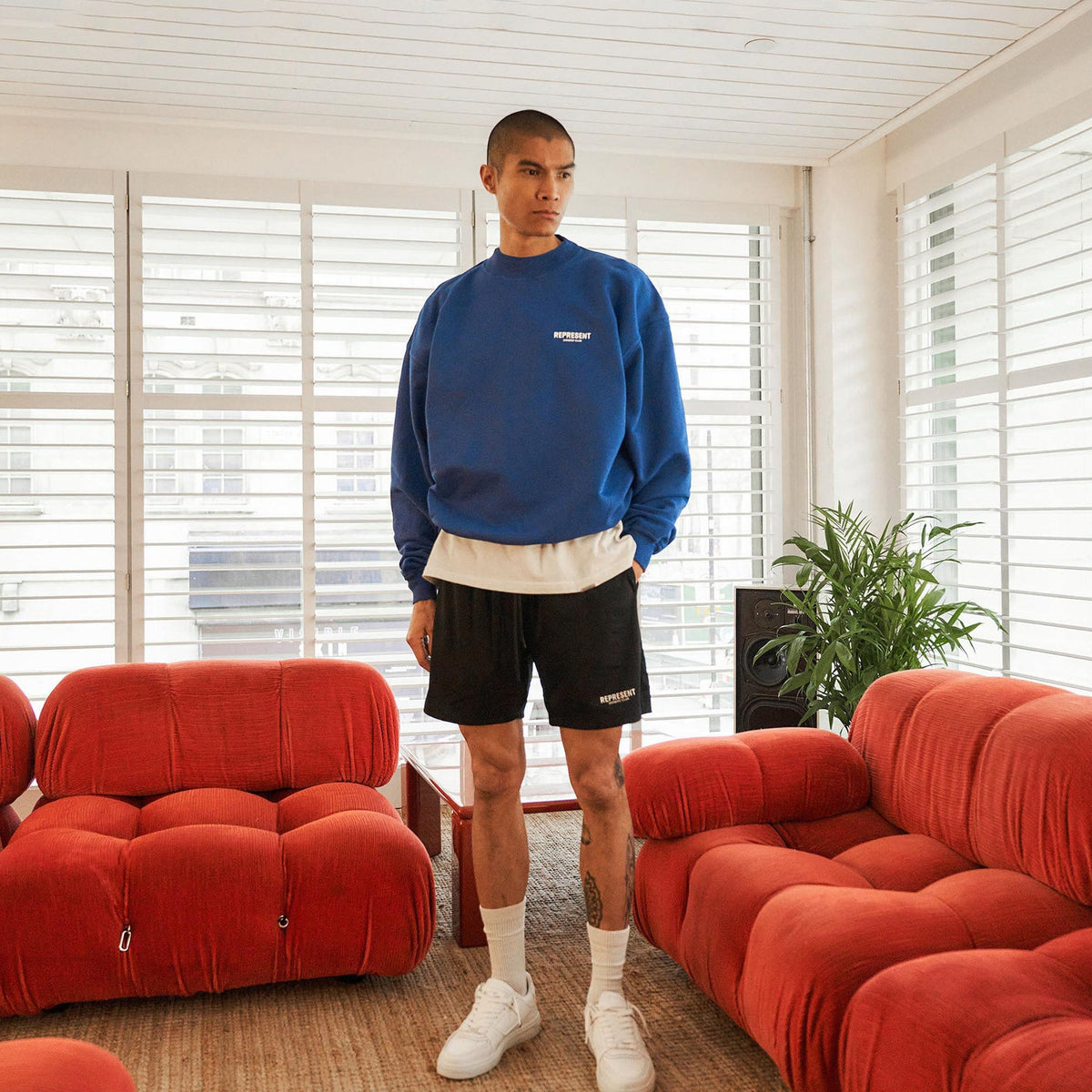 Represent Owners Club Mesh Shorts | Black Shorts | Represent | REPRESENT