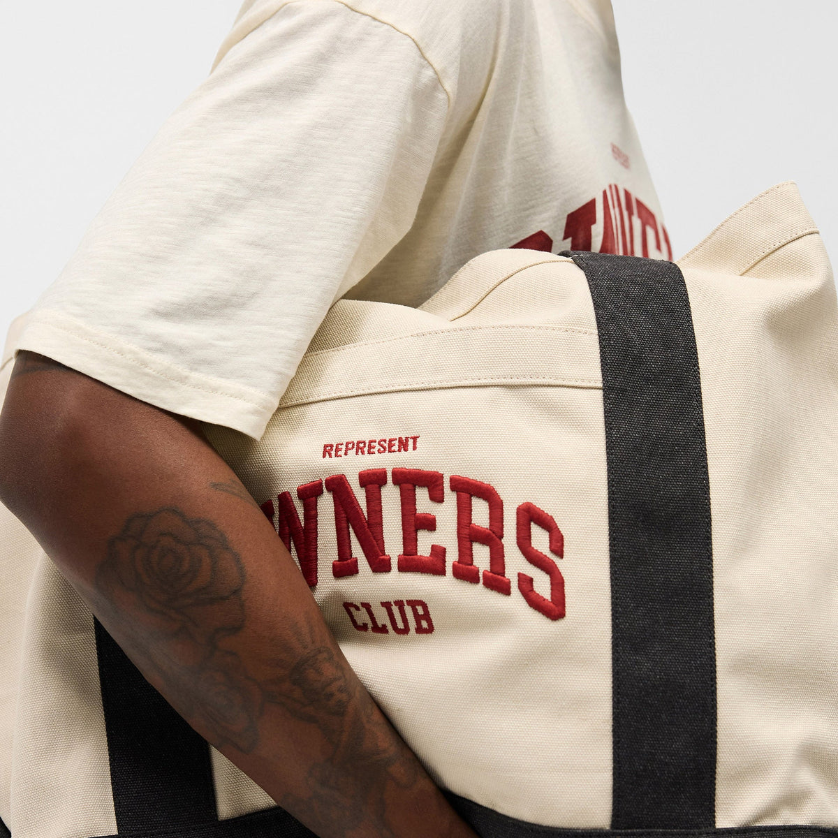 Butter Cream Tote Bag | Represent Owners Club | REPRESENT